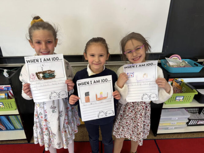 Lock Haven Catholic School students celebrate 100th Day of school ...